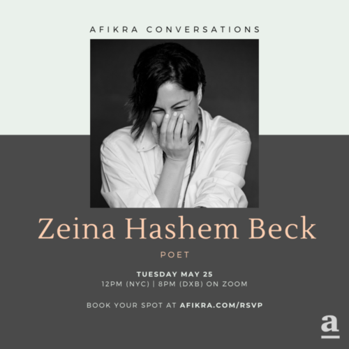 Poet Zeina Hashem Beck [afikra Conversations] - ArabishWay