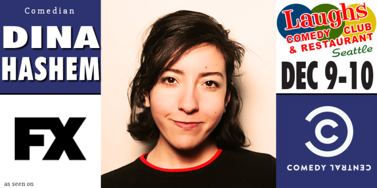 Comedian Dina Hashem in Seattle - ArabishWay